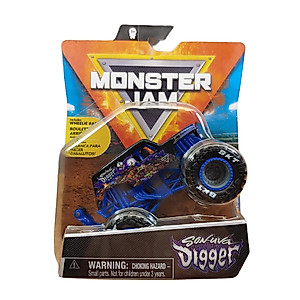 Monster Jam, Official Son-Uva Digger Monster Truck, Die-Cast Vehicle, Legacy Trucks Series, 1:64 Scale