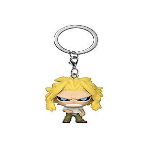 Funko Pop! Keychain: My Hero Academia - All Might Weakened State, Multicolor