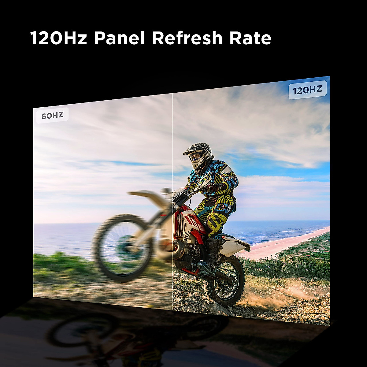 TCL 65-Inch Q7 QLED 4K Smart Google TV (65Q750G) 2023 Model with Dolby Vision & Atmos, HDR Ultra, 120Hz, Game Accelerator up to 240Hz, Voice Remote