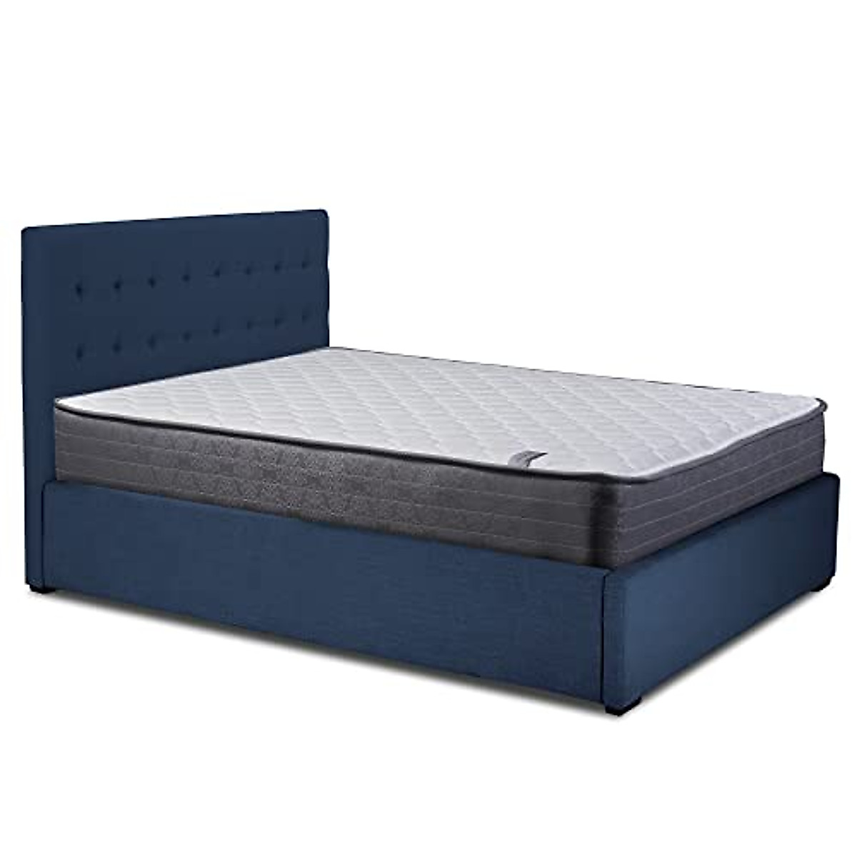 Mattress Solution Medium Plush Tight top Innerspring Fully Assembled Mattress, Good for The Back, Queen Size