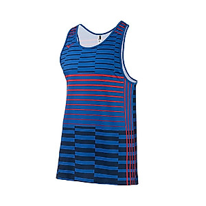 Mizuno Men's Team Tank, Navy, X-Small
