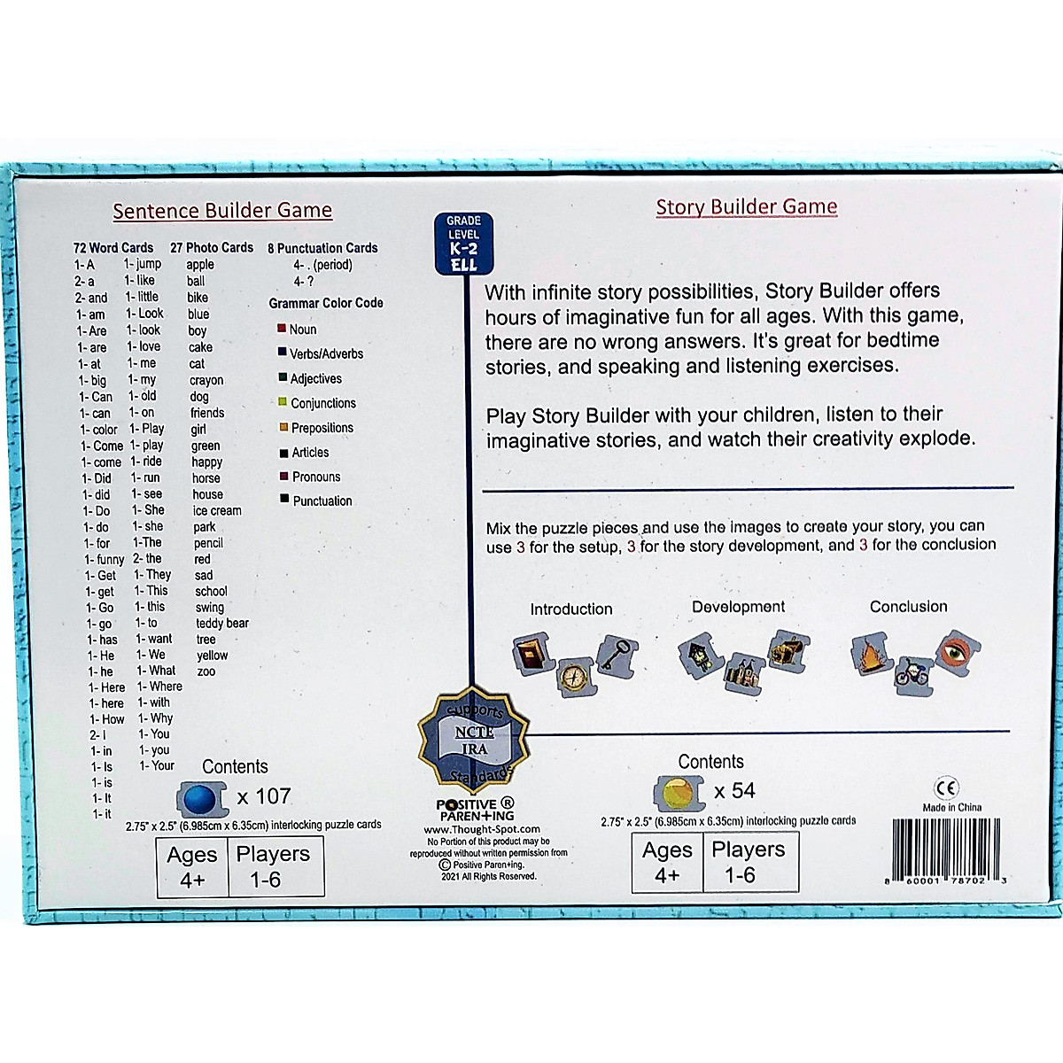 Thought-Spot Sentence Builder and Story Builder (2 Games in 1) & I Know What to Do Feeling/Moods Book & Poster; Different Moods/Emotions; Autism; ADHD