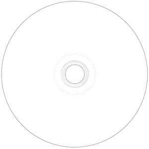 Optical Quantum 8X 8.5GB DVD+R Double Layer Blank Disc White Thermal Hub Printable, 50 pcs