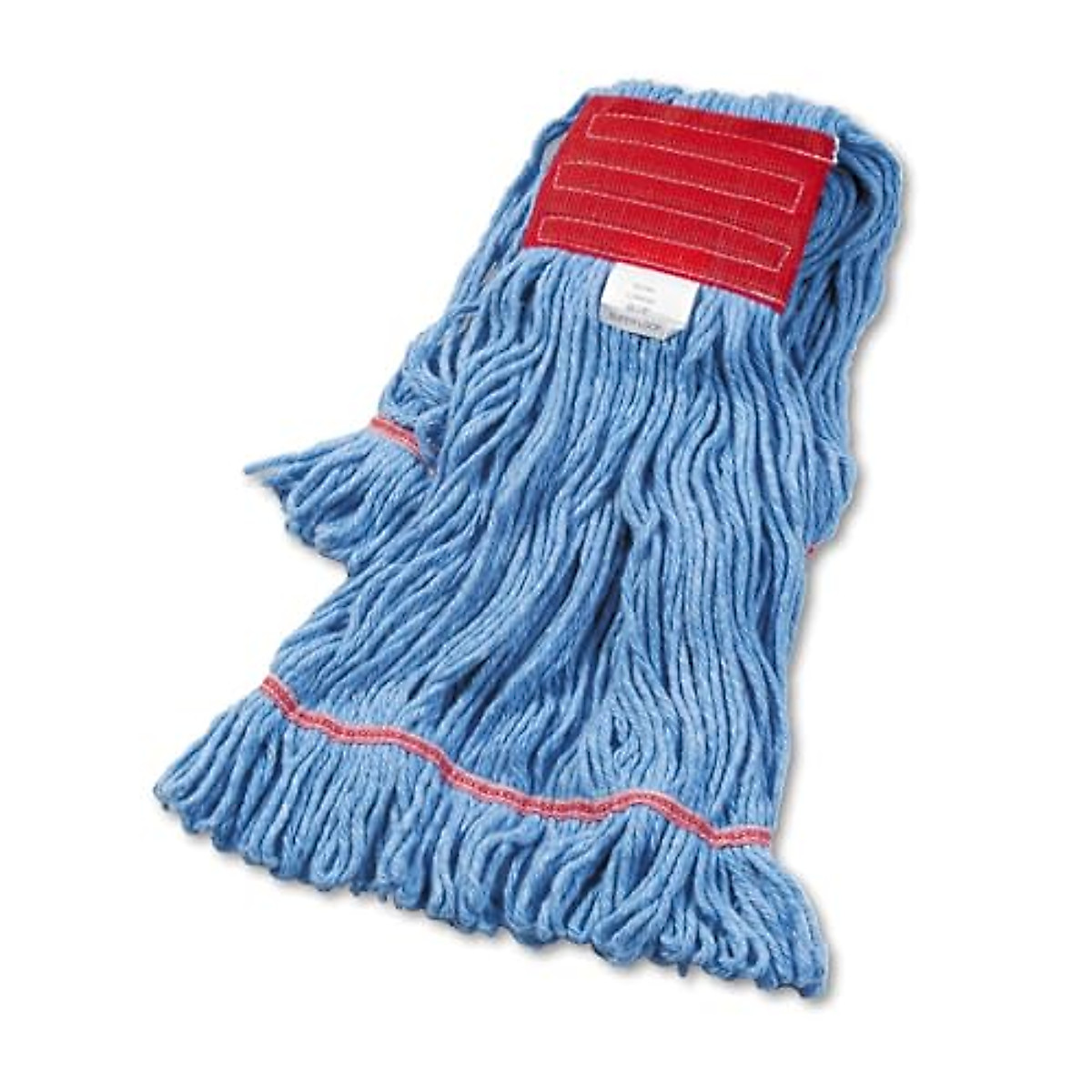 Boardwalk BWK503BLEA 5 in. Super Loop Cotton/Synthetic Fiber Wet Mop Head - Large, Blue