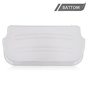 CHEDA 240356402 Clear Refrigerator Upper Door Bin Compatible with Crosley, Frigidaire, Gibson, Kelvinator