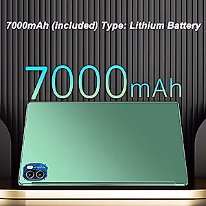 Shanrya Tablet 10in, for Android 11 Calling Tablet 100‑240V for Entertainment (US Plug)