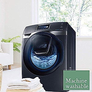 HerysTa Fun Pillow Cases, 18X18 Pillow Case Pack of 2 Invisible Zipper Cushion Cases Halloween Bouquet Spring Delicate Watercolor Wedding Greeting Card Zippable Pillow Case