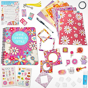 JOiFULi DIY Journal Set for Girls Gifts Ages 8 9 10 11 12 13 Years Old and Up