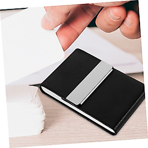 Operitacx 2pcs Business Card Holder Travel Essentials Cards Ornament The Cards Book International Travel Must Haves Outdoor Cards Holder Cards Sleeve Cards and Ticket Holder Cards Covers