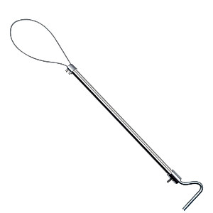Pig Holder Catcher, Stainless Steel Pig Catcher Pole Animal Control Pole Hog Holder for Dogs