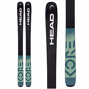 HEAD Womens Kore 97 Graphene Lightweight High-Performance All-Mountain Freeride Skis - Bindings Not Included - 163 cm