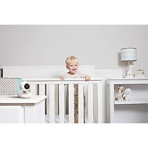 Motorola Video Baby Monitor - Wide Angle HD Camera with Infrared Night Vision and Remote Pan, Tilt, Zoom - 5-Inch LCD Color Display with Split Screen View, Room Temperature and Sound Alert MBP50-G