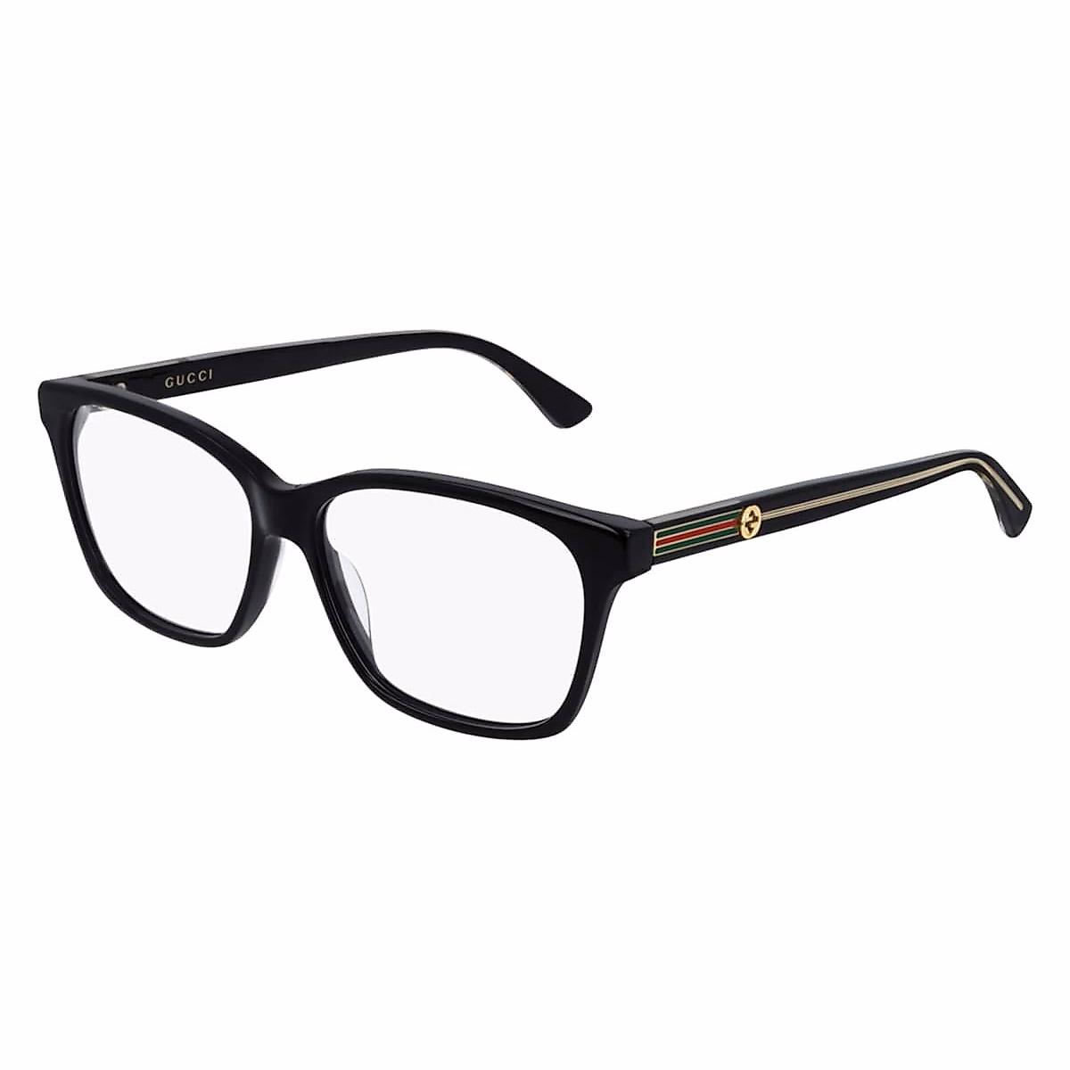 Gucci Women's Eyeglasses Web GG0532O GG/0532/O 001 Black Optical Frame 54mm