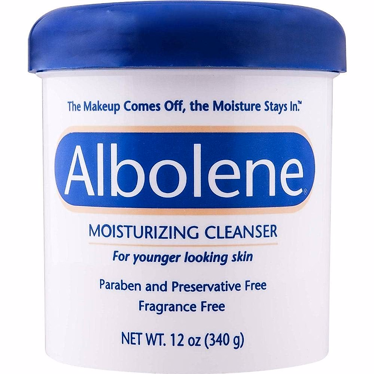 DSE Albolene Moisturizing Cleanser, Unscented, 12 Fluid Ounce
