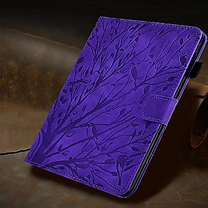 Stand Tablet Cover Compatible with Kindle Fire 7 2019/2017/2015 Case 7inch Leather Case,Case Fire 7 (9th/7th/5th Generation) Case Drop-Proof Cover Protective Cover with Card Slot/Auto Sleep Wake (Col