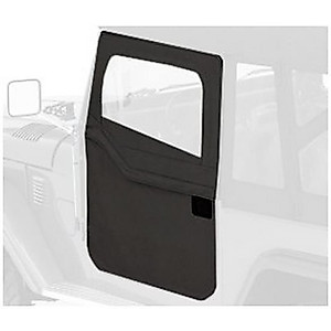 Bestop 5177415 Black Denim 2-Piece Fabric Doors for 1964-1984 Toyota Land Cruiser
