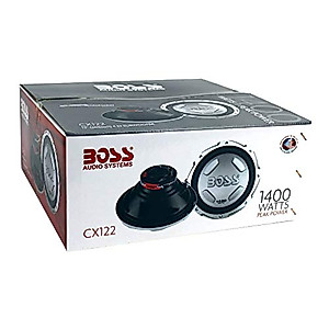 BOSS AUDIO Chaos CX122 12" 2800 Watt Car Power Subwoofer Sub Woofer PAIR