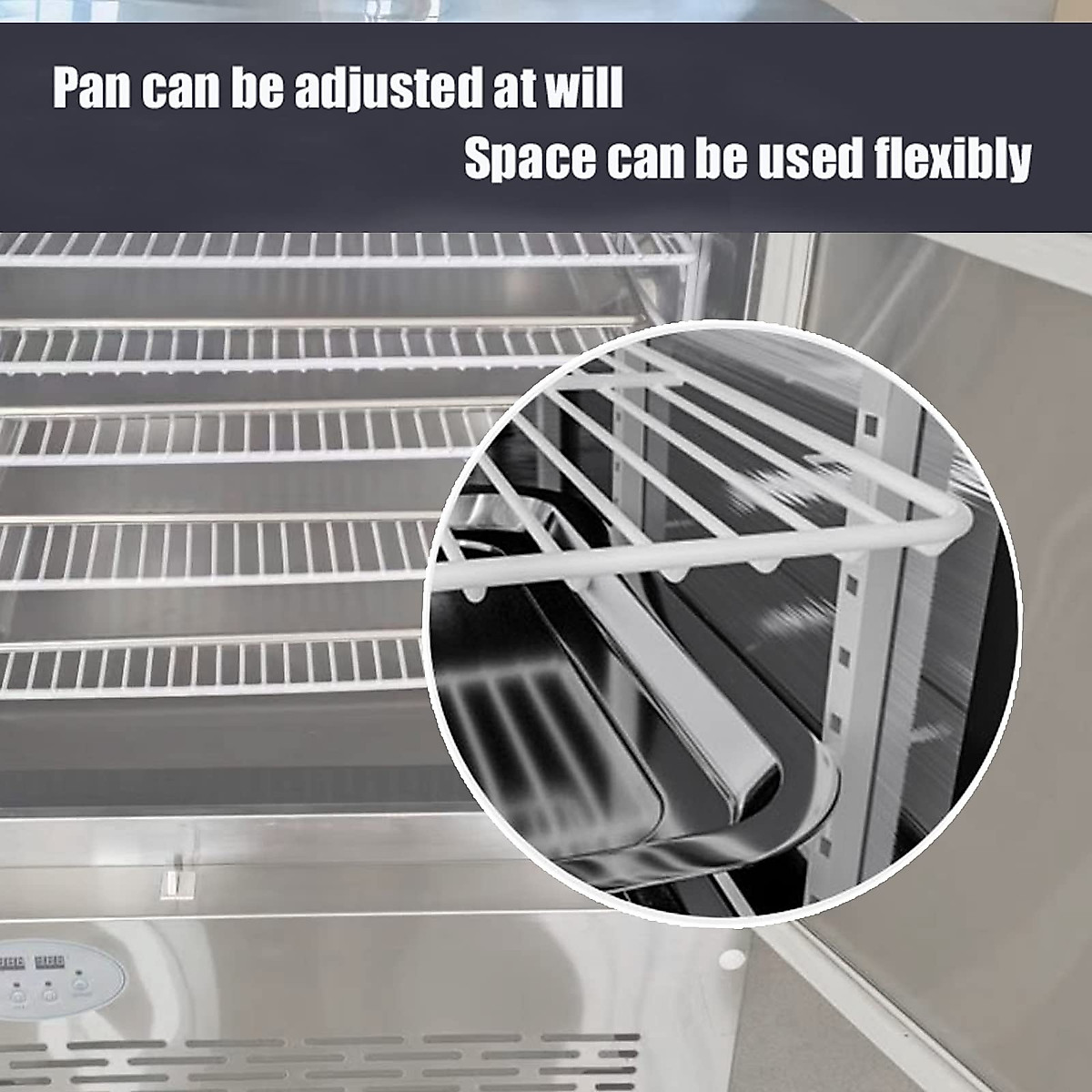 Mvckyi Blast Chiller Commercial Blast Freezer 150L 5 Trays, Blast Chiller Freezer, Gelato Ice Cream Freezer, Stainless Steel Blast Chiller for Baking, Dumplings, Meat, Seafood, Fish, Bread