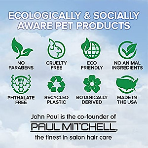 Oatmeal Shampoo - Grooming for Dogs and Cats, Soothe Sensitive Skin Formula with Aloe for Itchy Dryness for Pets, pH Balanced, Cruelty Free, Paraben Free, Made in USA