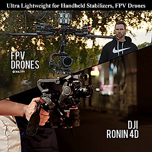 SIRUI Saturn 35mm T2.9 1.6X Full Frame Carbon Fiber Anamorphic Lens, Lightweight Cinema Lens for Drones, Handheld Gimbal Stabilizers (E Mount, Natural Flare)