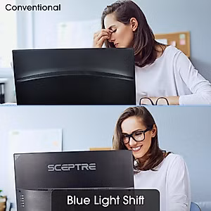 Sceptre New 25-inch 1ms Gaming LED Monitor HDMI DP (DisplayPort) up to 240Hz Build-in Speakers, Machine Black 2023 (E255B Series)