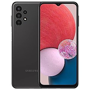 SAMSUNG Galaxy A13 LTE, Factory Unlocked Smartphone, Android Cell Phone, Water Resistant, 50MP Camera, US Version, 32GB, Black (Renewed)