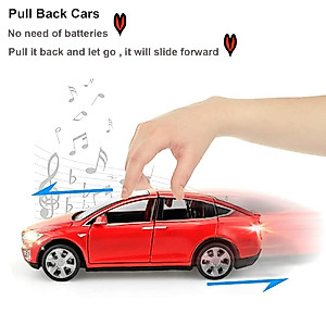 SASBSC Toy Cars Model X 1:32 Pull Back Vehicles Diecast Car Model Car Toys for Boys and Girls 3 to 12 Years Old