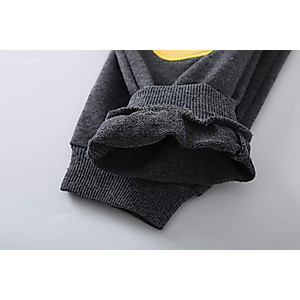 Toddler Baby Boy Clothing Sets Little Dinosaur Printed Long Sleeve Tops and Pants Kids 2pcs Outfits (1-Yellow, 2-3T)