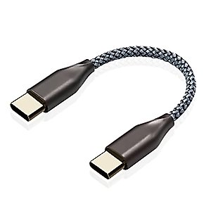okcsc DAC Adapter Cable,High-End DAC/OTG Cable/Amplifier Adapter Replacement Cable Improved Sound Quality for Type C DAC Headphone AMP Compatible with FiiO K3 Khadas Tone 2 Pro to USB C Mobile