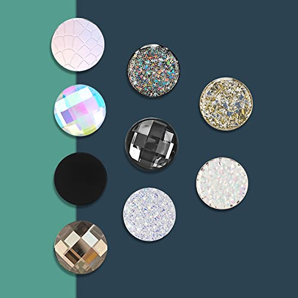 Case-Mate - Minis - Phone Grip - Cell Phone Holder - Suction Cup Cell Phone Stand [Removable For Wireless Charging] For iPhone 14 Pro Max/ 13 Pro Max/ 12 Pro Max/ S23 Ultra/ Pixel 7 - Twinkle Stardust