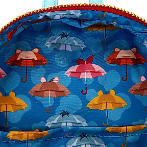 Loungefly Disney Winnie the Pooh and Friends Rainy Day Mini Backpack