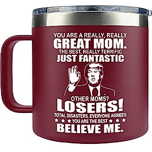 Christmas Gifts for Mom, Women, Wife - Mom Christmas Gifts - Gifts for Mom from Daughter, Son, Kids - Mom Gifts - Birthday Gifts for Mom, Mother - Mom Birthday Gifts - Mother Daughter Gift 14 Oz Mug