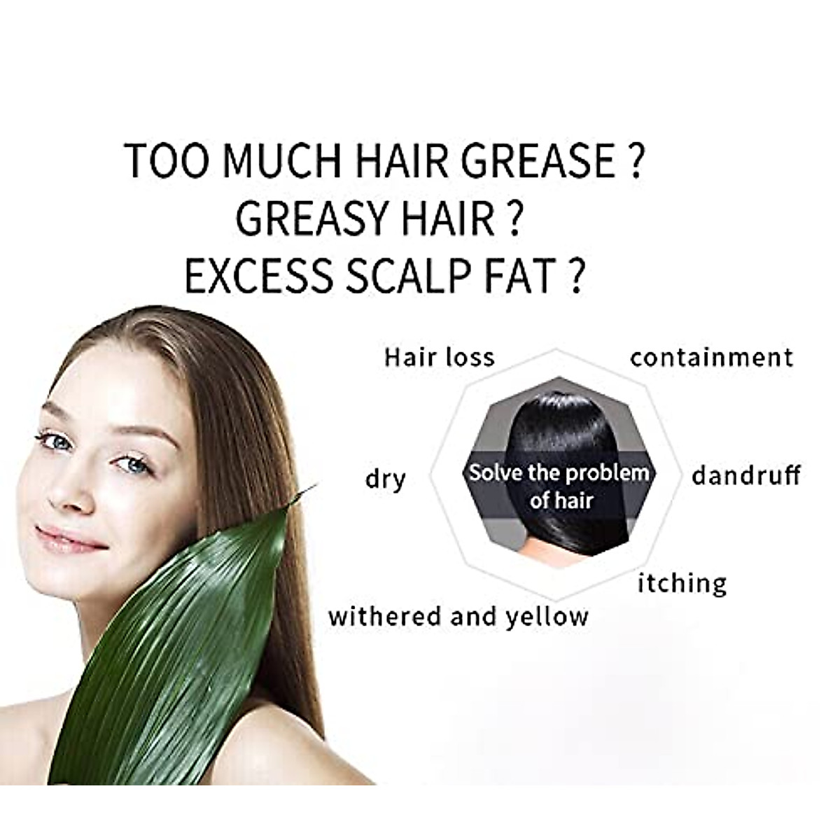 2 PC-ONIYEA Natural Handmade Shampoo Bar Soap, Oil Control, Deep Cleaning, Improve Acne On Scalp, 100% Organic Plant Extract Hair Wash, Women Men, Eco-friendly 1.92 Oz Each (TEATREE)