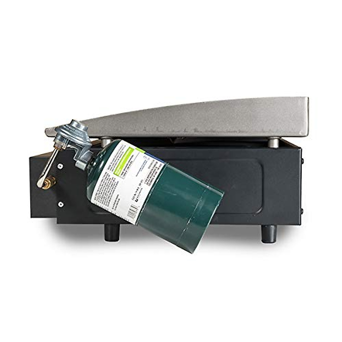 Blackstone Table Top Grill - 17 Inch Portable Gas Griddle - Propane Fueled - for Outdoor Cooking While Camping, Tailgating or Picnicking (Black)