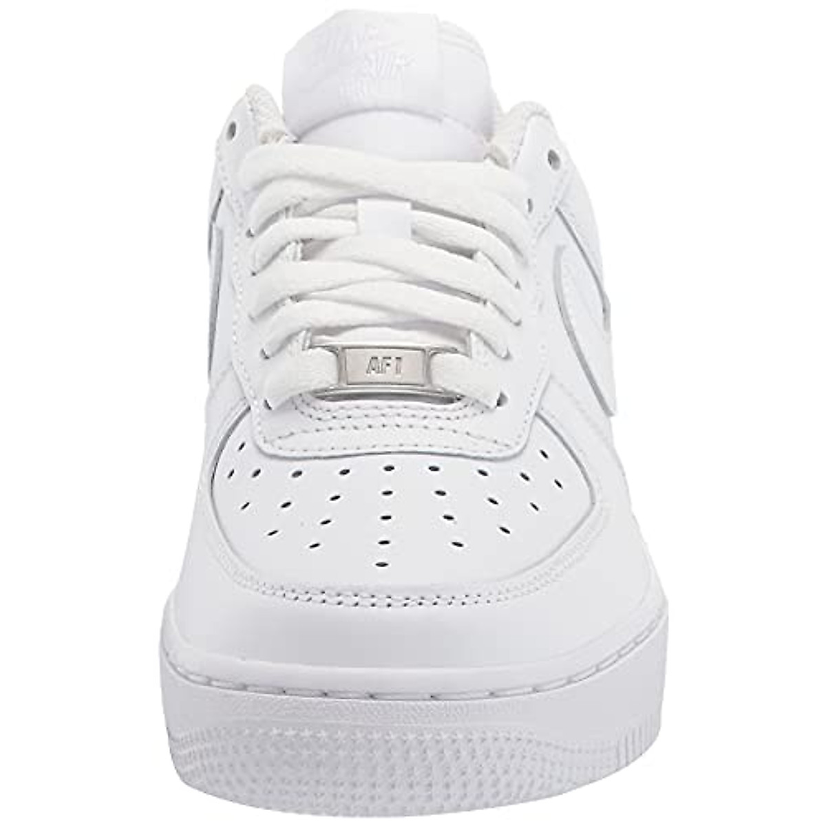 Nike Women's Basketball Shoes, White Metallic Logo, 10.5 US