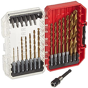 CRAFTSMAN Drill Bit Set/Screwdriver Set, Titanium Nitride Coated, 21pc (CMAM3211)