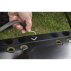 Agri-Fab 40-Inch Tine Tow Dethatcher 45-0294,Black