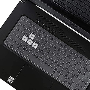 Keyboard Cover for ASUS ROG Zephyrus G14 GA402 2023 2022 & Zephyrus M16 GU604 GU603 & Zephyrus G16 GU603, ROG Flow X13 GV301 & ROG Flow X16 2023, ROG Zephyrus G14 2023 Keyboard Skin Protector - TPU