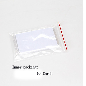 OBO HANDS Pcs of 10 UID IC Card Changeable Smart Card Clone Card for 1K S50 MF1 RFID 13.56MHz Access Control Block 0 Sector Writable