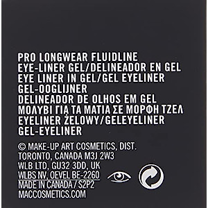 MAC Pro Longwear Fluidline Blacktrack, Multi, 0.1 Ounce