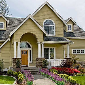 Artificial Flowers 4pcs Faux Plastic Plants Shrubs Simulation Greenery for Wedding Garden Farmhouse Outdoor Decor (4 Bunches Red)