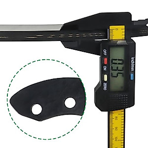 POSEAGLE 06720-V10-020 Auger Rubber Kit with 22431-V10-013 Ribbed V-Belt Replaces Honda HS520 Paddles, Honda HS520 Paddle Kit, Honda HS720 Paddles for Honda HS520, HS720, 20 inch Snow Blowers