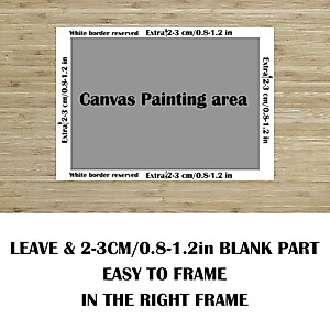Hoomall Personalized Custom Canvas Prints, Custom Canvas Print with Your Photo, Crude Wood Photo Frame, Perfect for Home Decor, Gifts & Keepsakes, Variety of Sizes