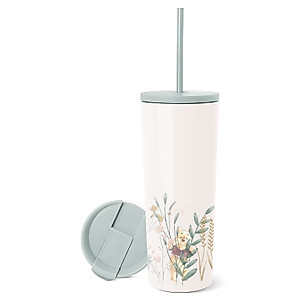 Simple Modern Disney Insulated Tumbler Cup with Flip Lid and Straw Lid | Gifts for Women Men Reusable Stainless Steel Water Bottle Travel Mug | Classic Collection | 24oz Winnie the Pooh