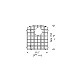 BLANCO 220998 DIAMOND Stainless Steel Kitchen Sink - BLANCO Sink Protector
