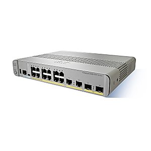 Cisco Catalyst 3560CX-8PC-S Network Switch, 8 Gigabit Ethernet (GbE) Ports, 8 PoE+ Outputs, 240W PoE Budget, 2 1G SFP and 2 1G Copper Uplinks, Enhanced Limited (WS-C3560CX-8PC-S)