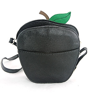 Sleepyville Critters - Poison Apple Crossbody Bag in Vinyl Material