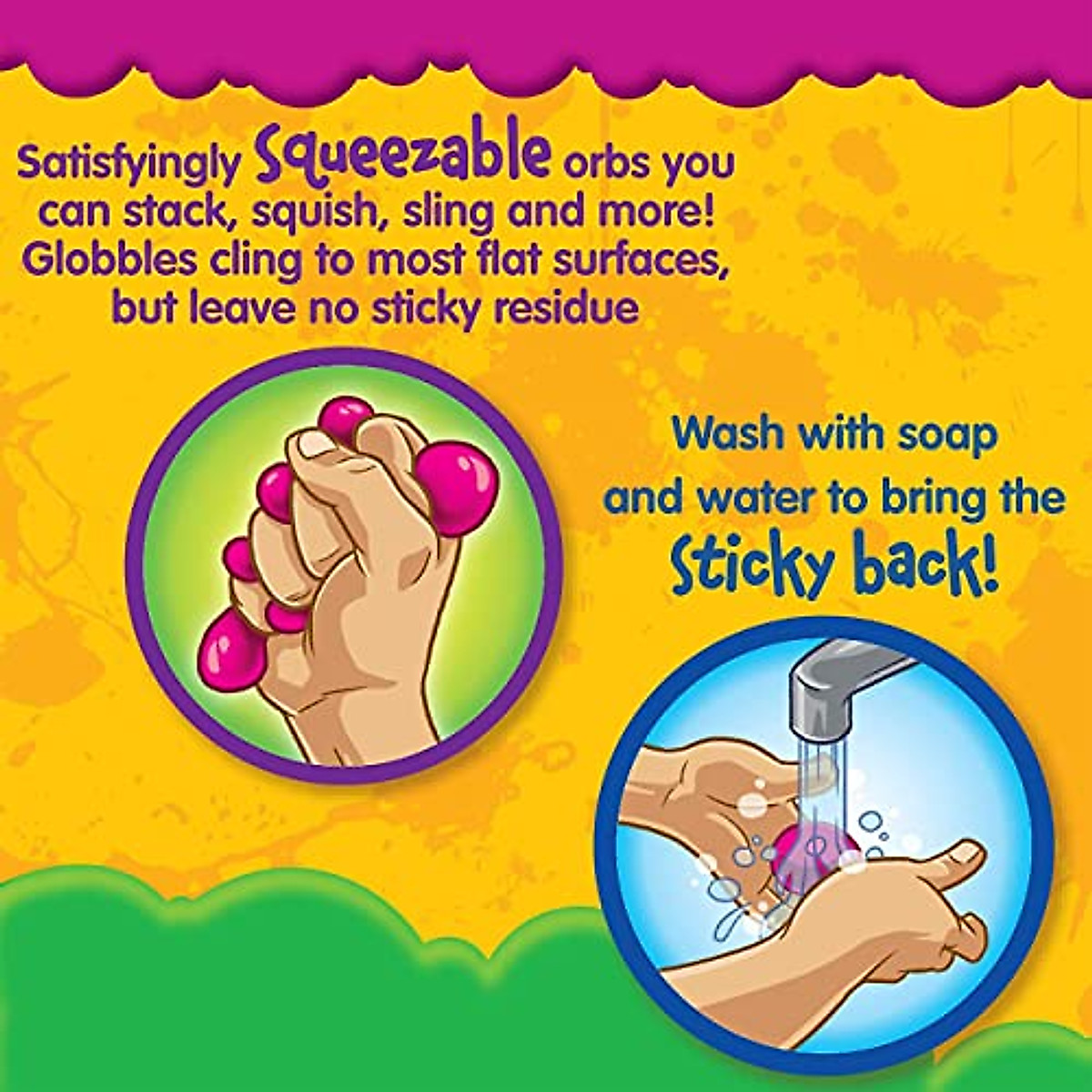 Crayola 74-7291 Globbles 3 in a Package, Assorted Colors