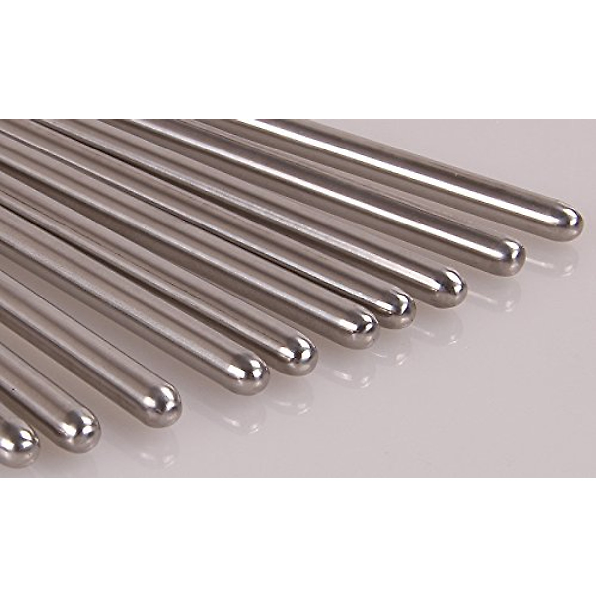 Korean Chopsticks, 5 Pairs Premium Reusable Metal Stainless Steel Chopsticks Cool Chopsticks Dishwasher Safe Easy to Use Metal Chop Stick Utensils by Hot6sl