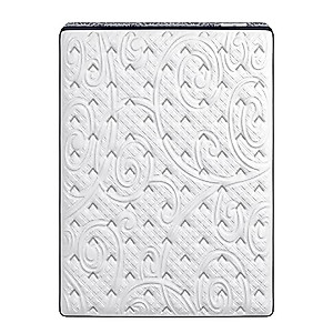Kingsdown Passions Kelbrooke 16" Plush Euro Pillow Top Hybrid Mattress Full, Cool Gel Memory Foam Layer Motion Isolation Quilted Top Premium Mattress